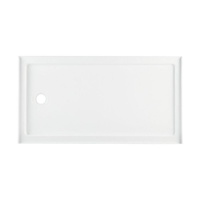 Signature Hardware 60'' W 34'' D Rectangular Single Shower Base | Wayfair